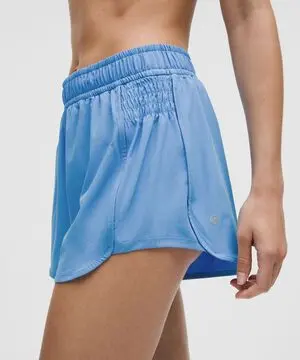 Lululemon Ruched-side High-rise 3" Short - Pool Party