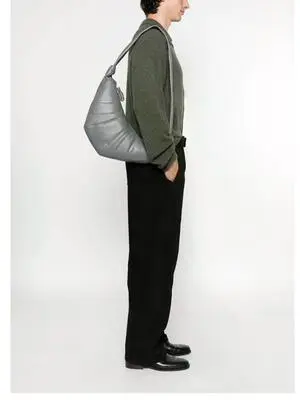 LEMAIRE Croissant Knot Leather Shoulder Bag