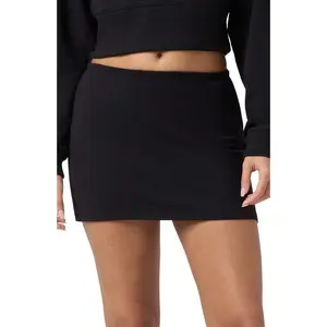 FLORENCE BY MILLS Knit Miniskirt Black