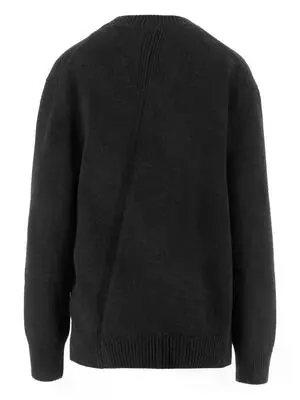 JIL SANDER Asymmetrical Ribbed Sweater