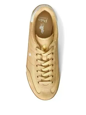 Polo Ralph Lauren Suede-panel Sneakers - Neutrals