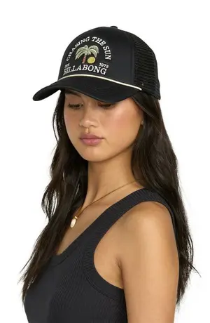 BILLABONG Across Waves Trucker Cap - Black