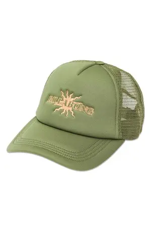 BILLABONG Across Waves Trucker Cap Luv Army