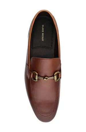 BLAKE MCKAY Niko Bit Loafer - Cognac