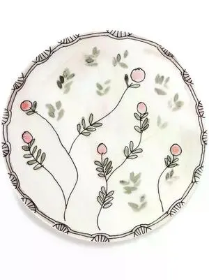 SERAX X Marni Midnight Flowers Dessert Plates - Neutrals