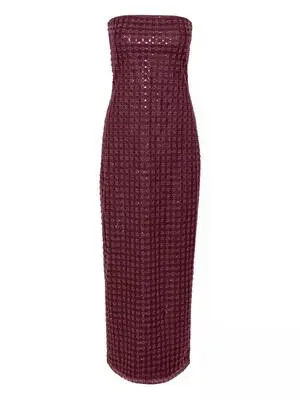 slim fit dress slacks Rotate by Birger Christensen Sequin Mini Dress main image 1