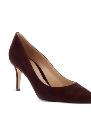 GIANVITO ROSSI Suede Heeled Pumps