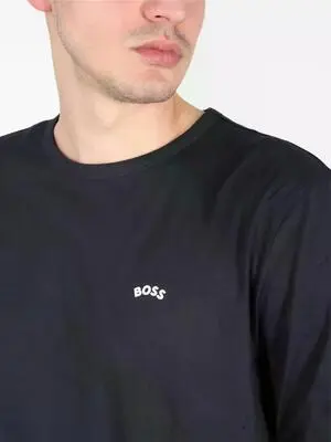 BOSS Long-sleeve T-shirt With Logo Detail