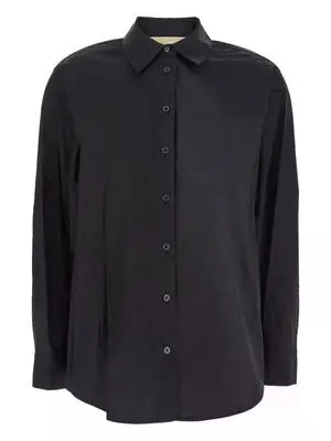 Michael Kors Button-down Shirt With Pocket - Black