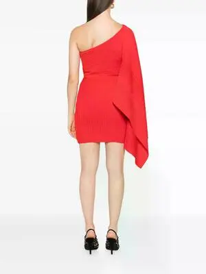 Solace London One-shoulder Mini Dress