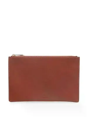 Il Bisonte Single-pocket Medium Wallet Brown
