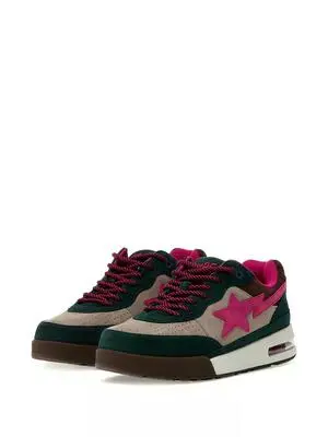 A BATHING APE Star-patch Suede Sneakers