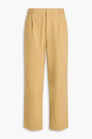 Frescobol Carioca Frescobol Carioca Tailored Cotton-Twill Chinos - Sand