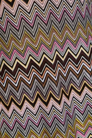 Missoni Crochet-knit Mini Dress - Chocolate