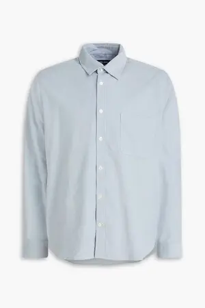Frescobol Carioca Telles Cottoncorduroy Shirt - Sky Blue