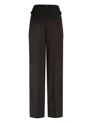 PT TORINO Pleated Straight Trousers