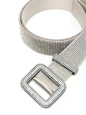 Benedetta Bruzziches Venus Crystal-embellished Belt - Silver