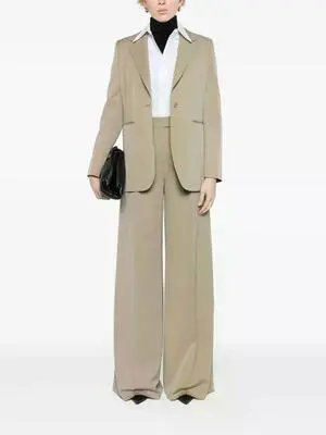 Max Mara Pleated Wide-leg Trousers