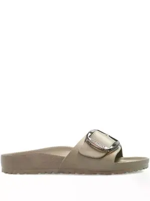 BIRKENSTOCK Buckle-detail Slides - Neutrals