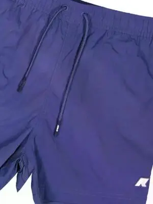 K-WAY Drawstring Swim Shorts - Blue