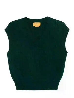 V-Neck Sleeveless Sweater Vests