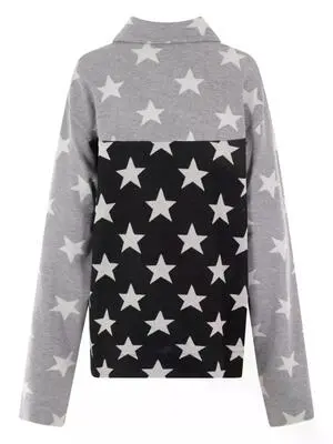REWARD IF FOUND Star-print Polo Top