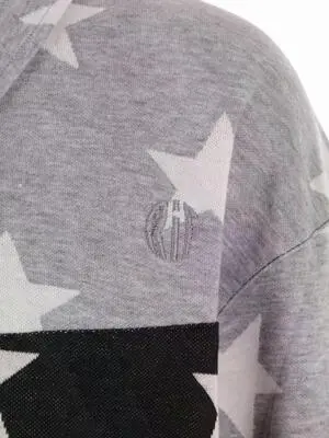 REWARD IF FOUND Star-print Polo Top