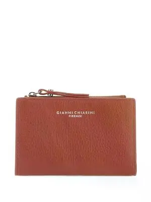 GIANNI CHIARINI Zip-fastening Leather Wallet - Red