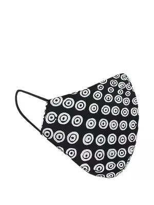 10 CORSO COMO Graphic-print Face Mask - Black