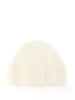 Ami De Coeur Wool Beanie - Neutrals