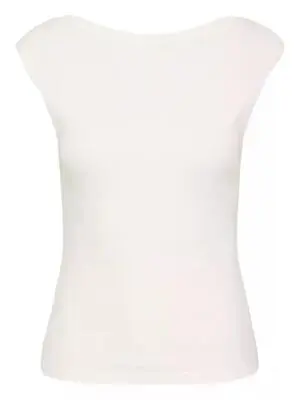 ST. AGNI Scoop-back Top