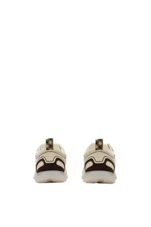 Burberry Matrix Sport Sneakers - Ceramic White