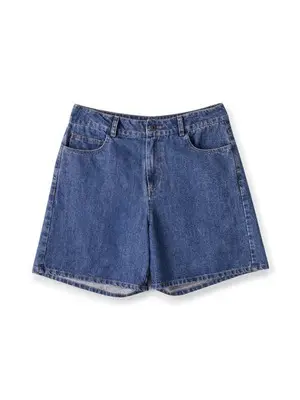CELTIC & CO. Denim Shorts - Indigo Mid Wash