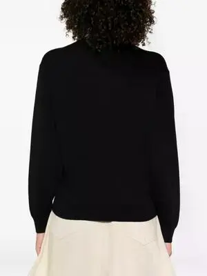 Kenzo Flower-embroidered Wool Sweater