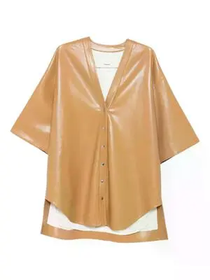 Nanushka Button-front Shirt Dress