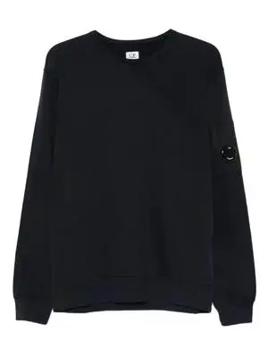 C.P. COMPANY Logo-detail Sweatshirt - Blue