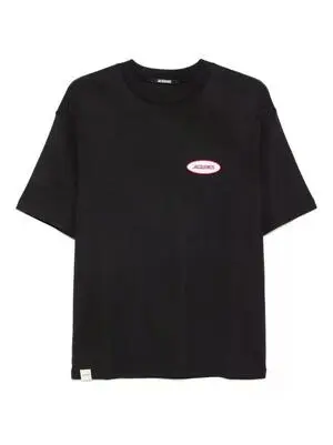 Jacquemus The Stazione Oval-patch T-shirt