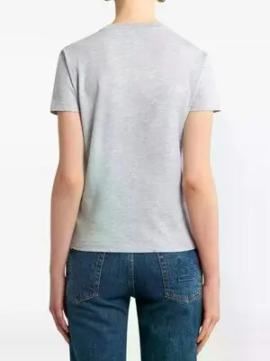 Etro Paisley-print T-shirt - Grey