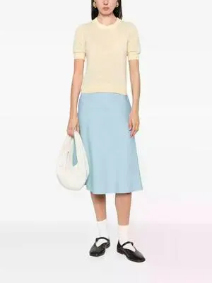 Guest In Residence Compass Cashmere T-shirt - Neutrals