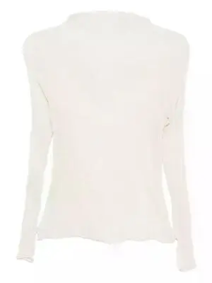 ISSEY MIYAKE Semi-Sheer Blouse