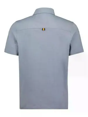 K-WAY Short-sleeve Cotton Polo Shirt - Grey