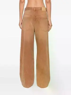 Isabel Marant Étoile Pleat Front Straight-leg Jeans