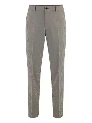 BOSS Houndstooth-pattern Trousers