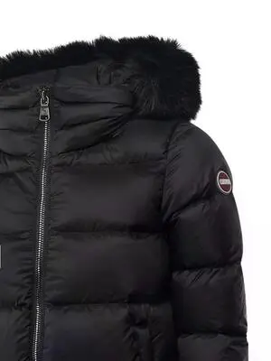 COLMAR Faux-fur Trimmed Hooded Puffer Jacket