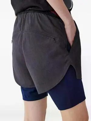 STUDIO TOMBOY Layered Knee-length Shorts