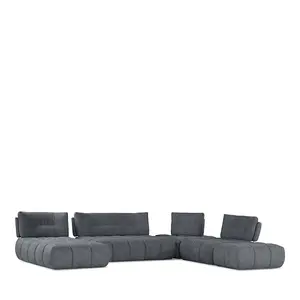 GIUSEPPE NICOLETTI Ballare 6 Piece Sectional Baobab - Grigio