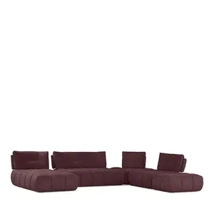 GIUSEPPE NICOLETTI Ballare 6 Piece Sectional Baobab - Prunga