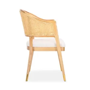 SAFAVIEH Rogue Rattan Dining Chair