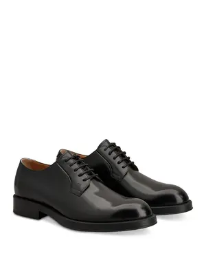 TOD'S Formale Gomma Derby Shoes - Black