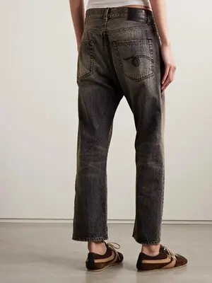 R13 Distressed Boyfriend Jeans